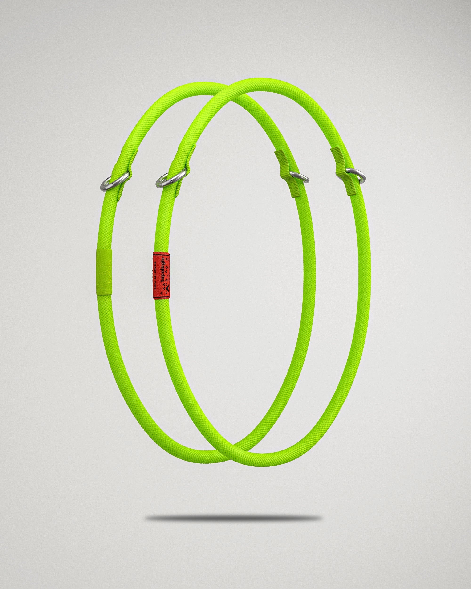 10mm Rope Loop / Neon Yellow Solid – Topologie INTL